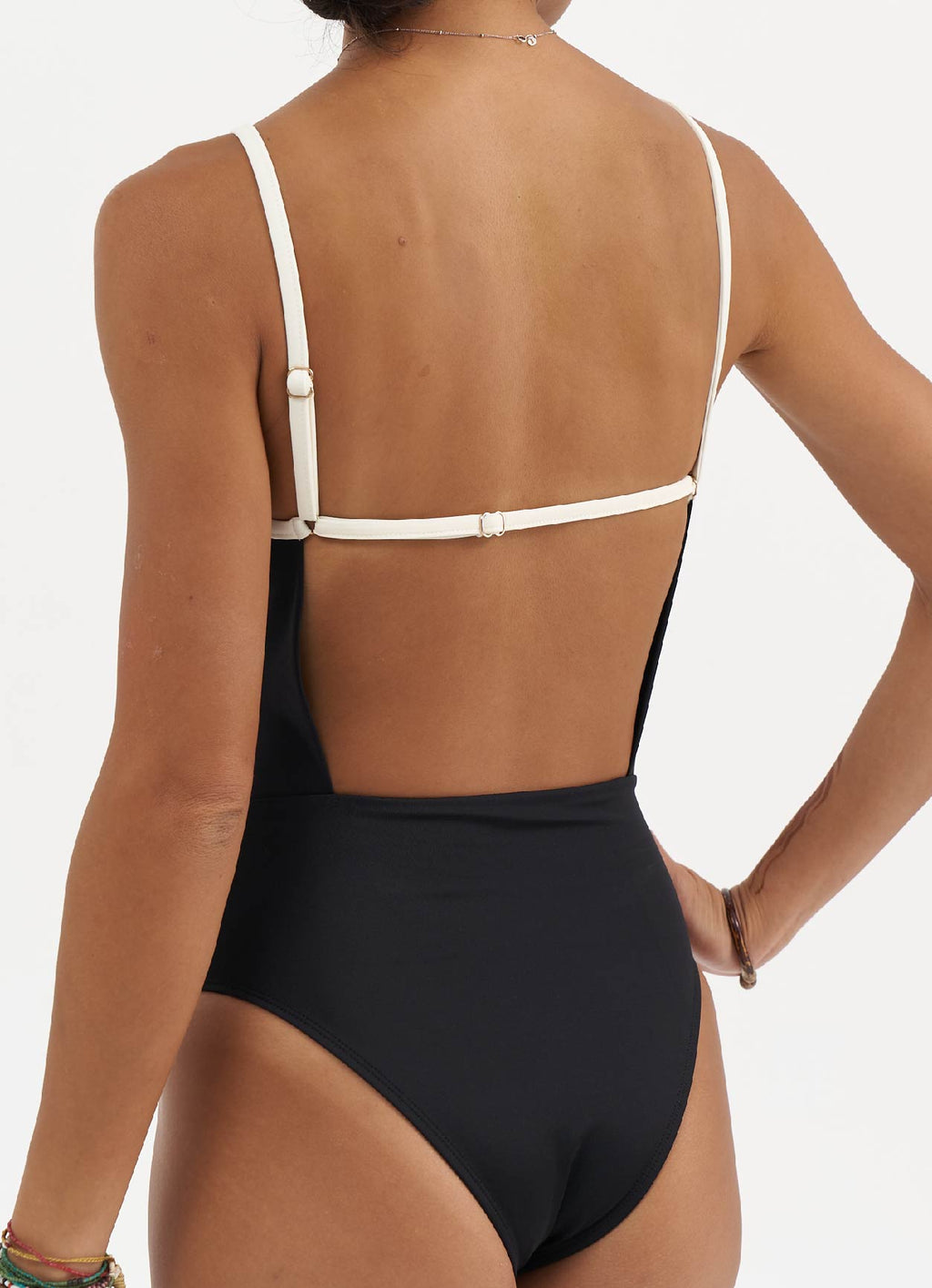 HENA One Piece 復古平口連身泳衣 – FAVALAVA